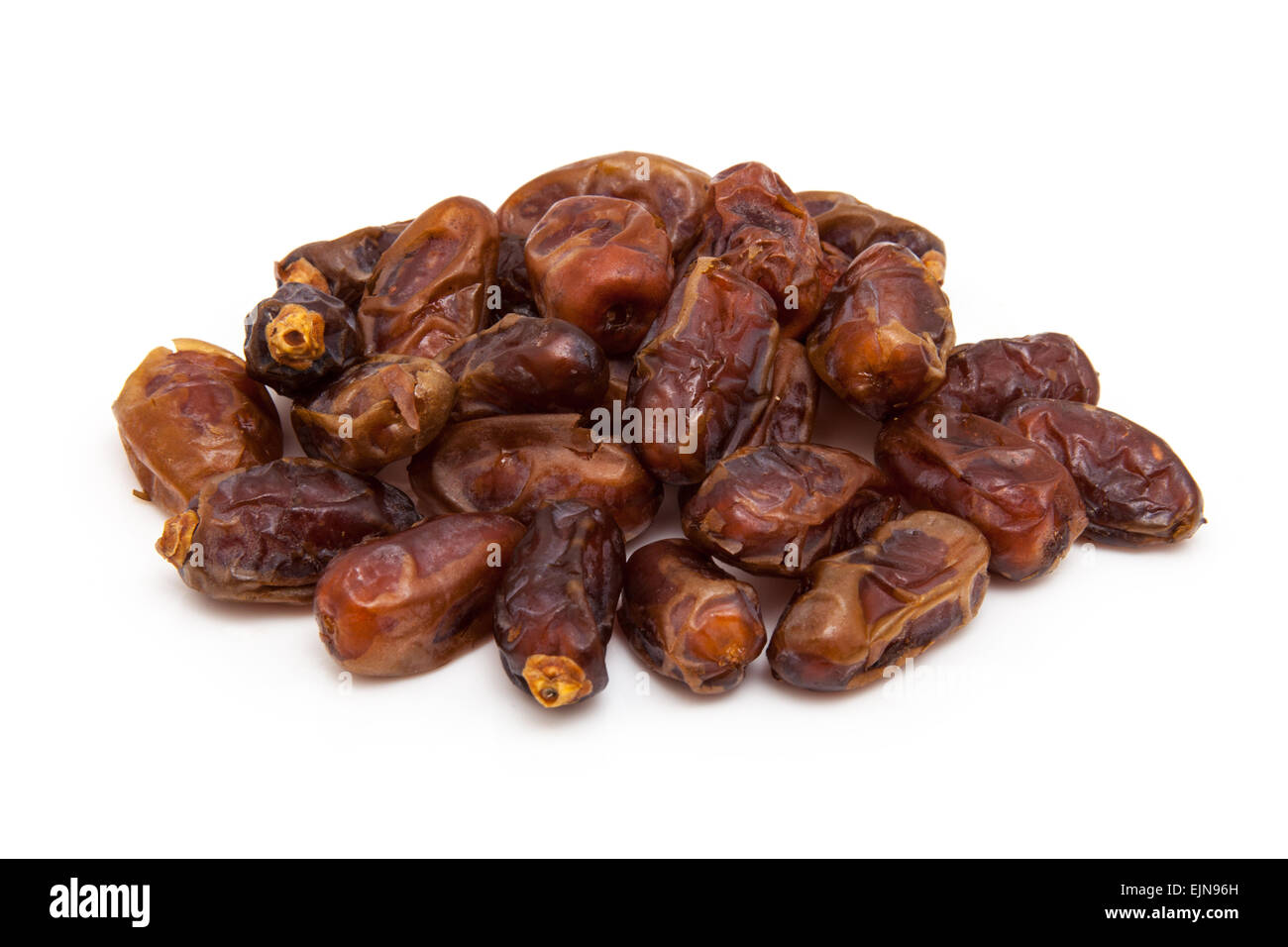 Halawi dates isolated on a white background. Halawi dates originate ...