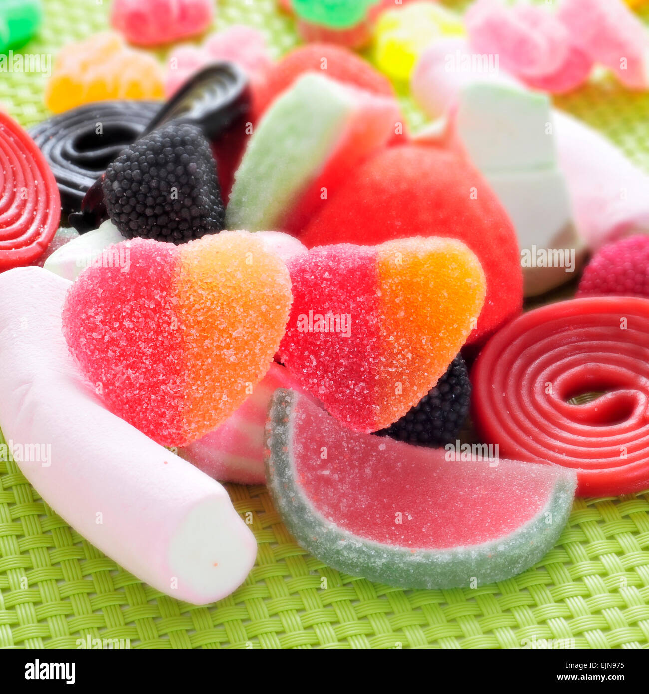 Different candies hi-res stock photography and images - Alamy