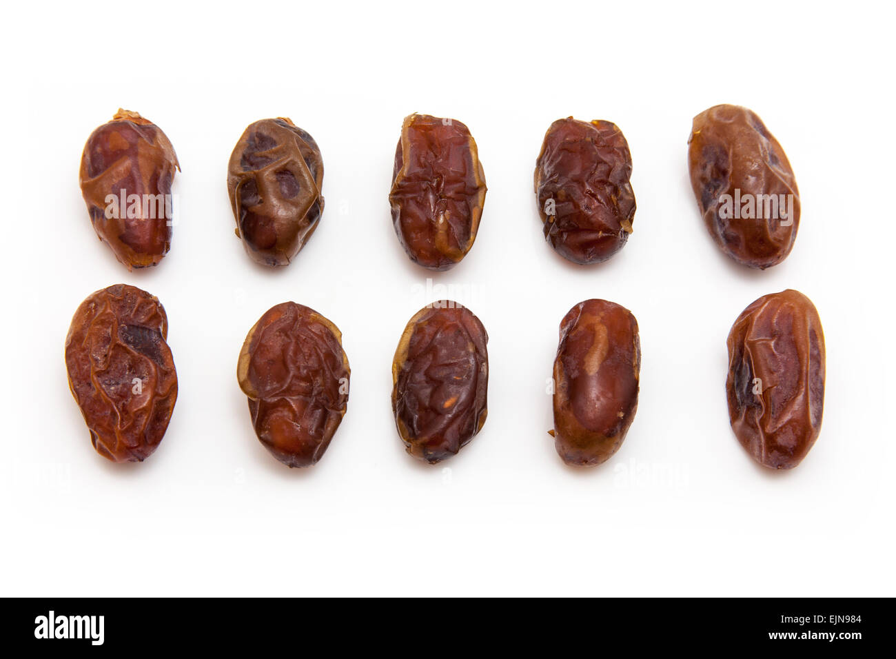 Halawi dates isolated on a white background. Halawi dates originate ...