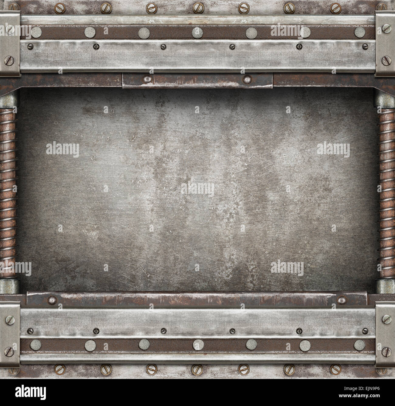 Industrial old metal background Stock Photo - Alamy