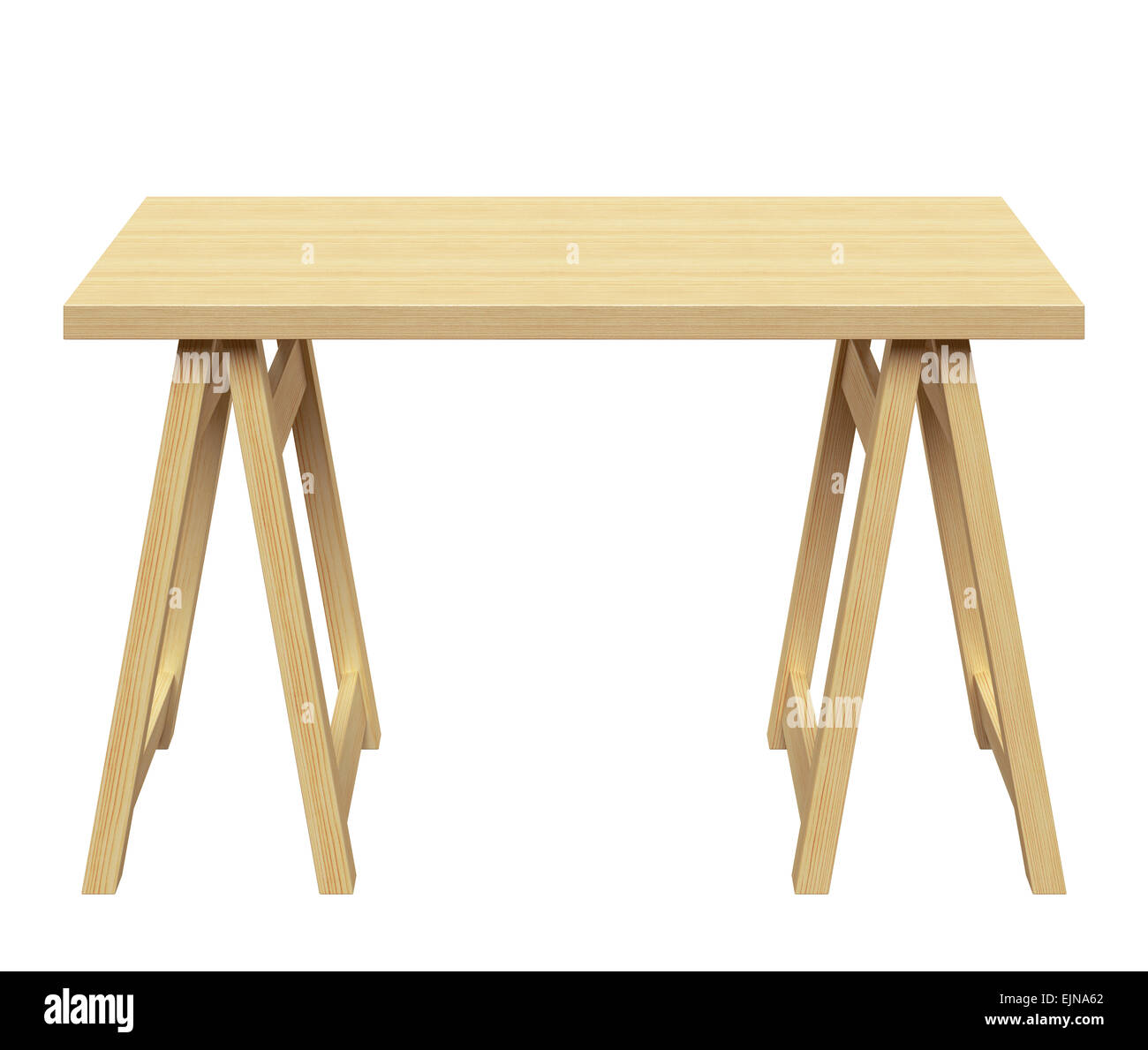 White kitchen work table Cut Out Stock Images & Pictures - Alamy