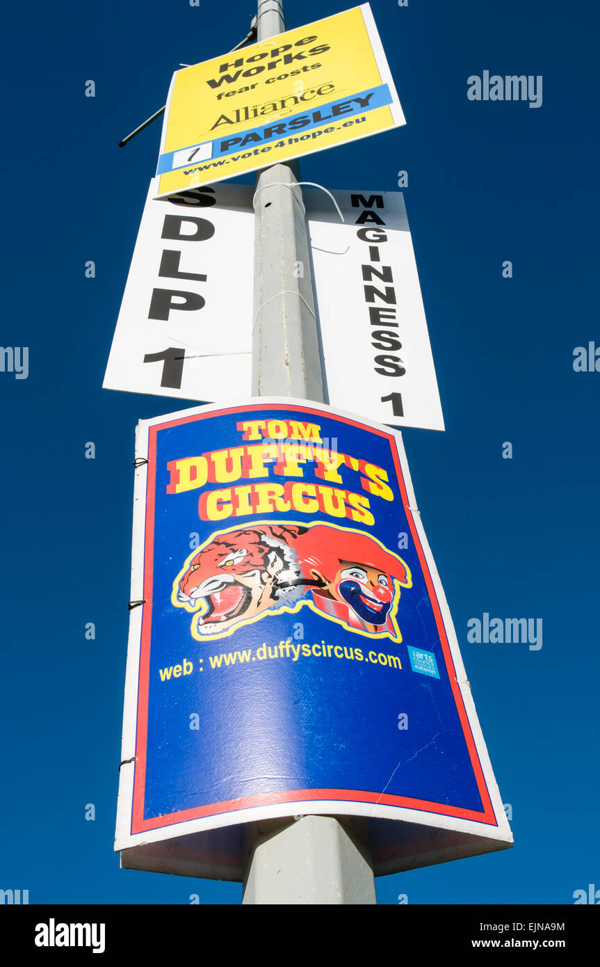 Political posters uk hi-res stock photography and images - Alamy