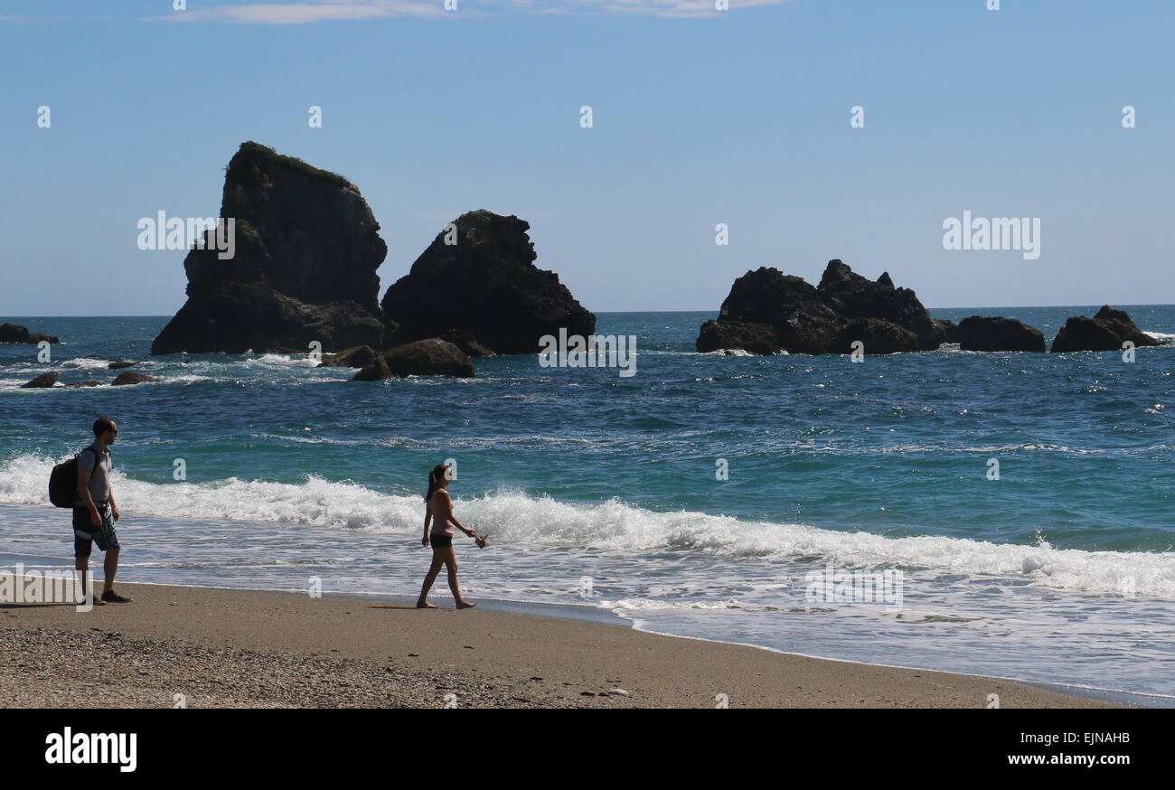 Monroe beach walk hi-res stock photography and images - Alamy