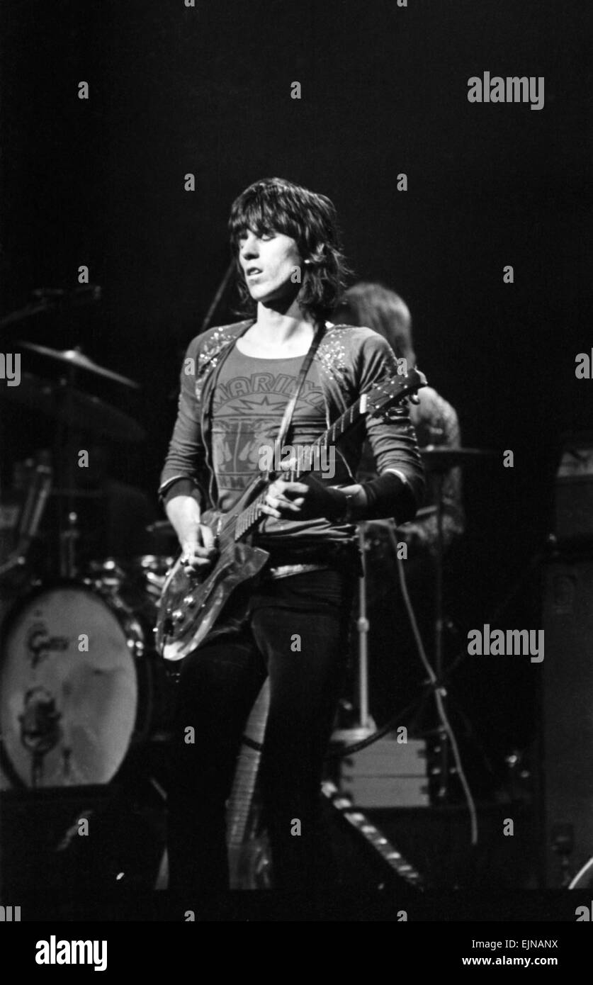 Rolling Stones: Keith Richards on stage at Empire Theatre, Liverpool ...