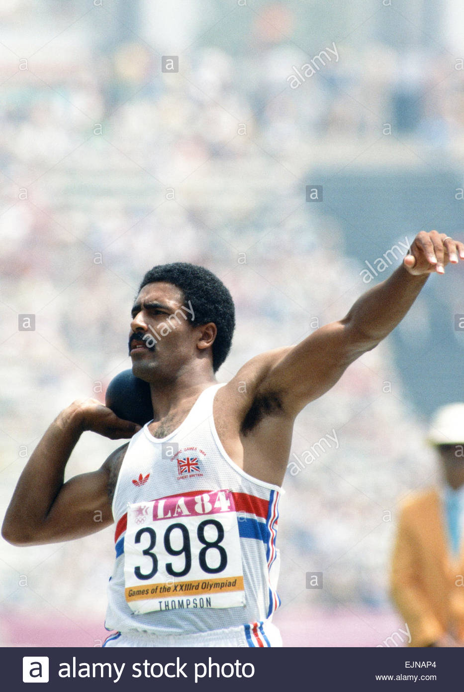 1980s Athletics Olympic Games Olympics Sport Track And Field Stock ...