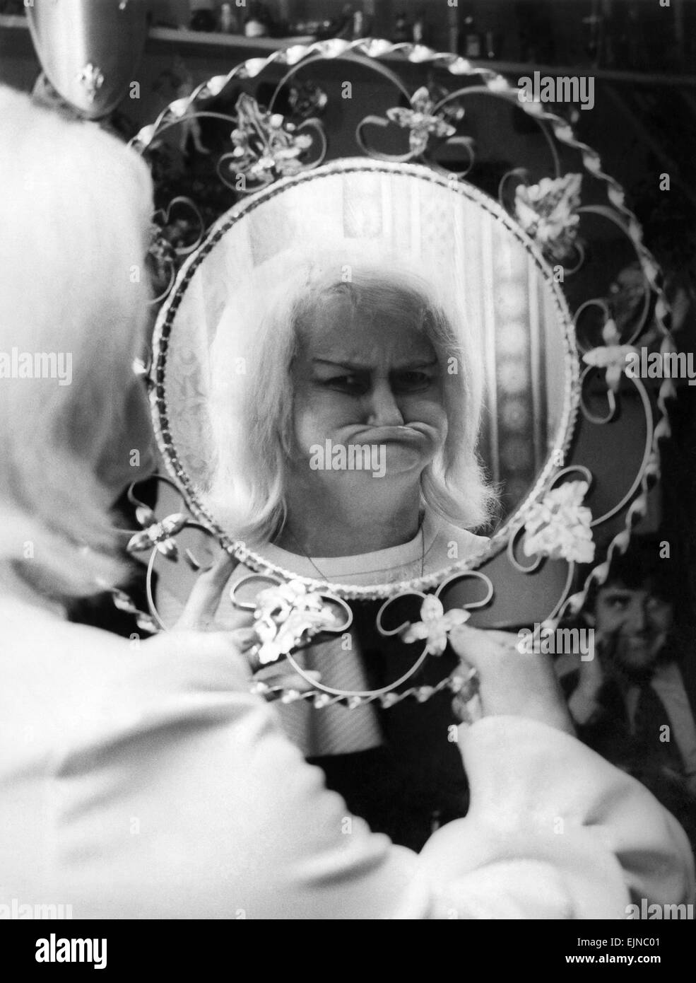 Down mirror Black and White Stock Photos & Images - Alamy