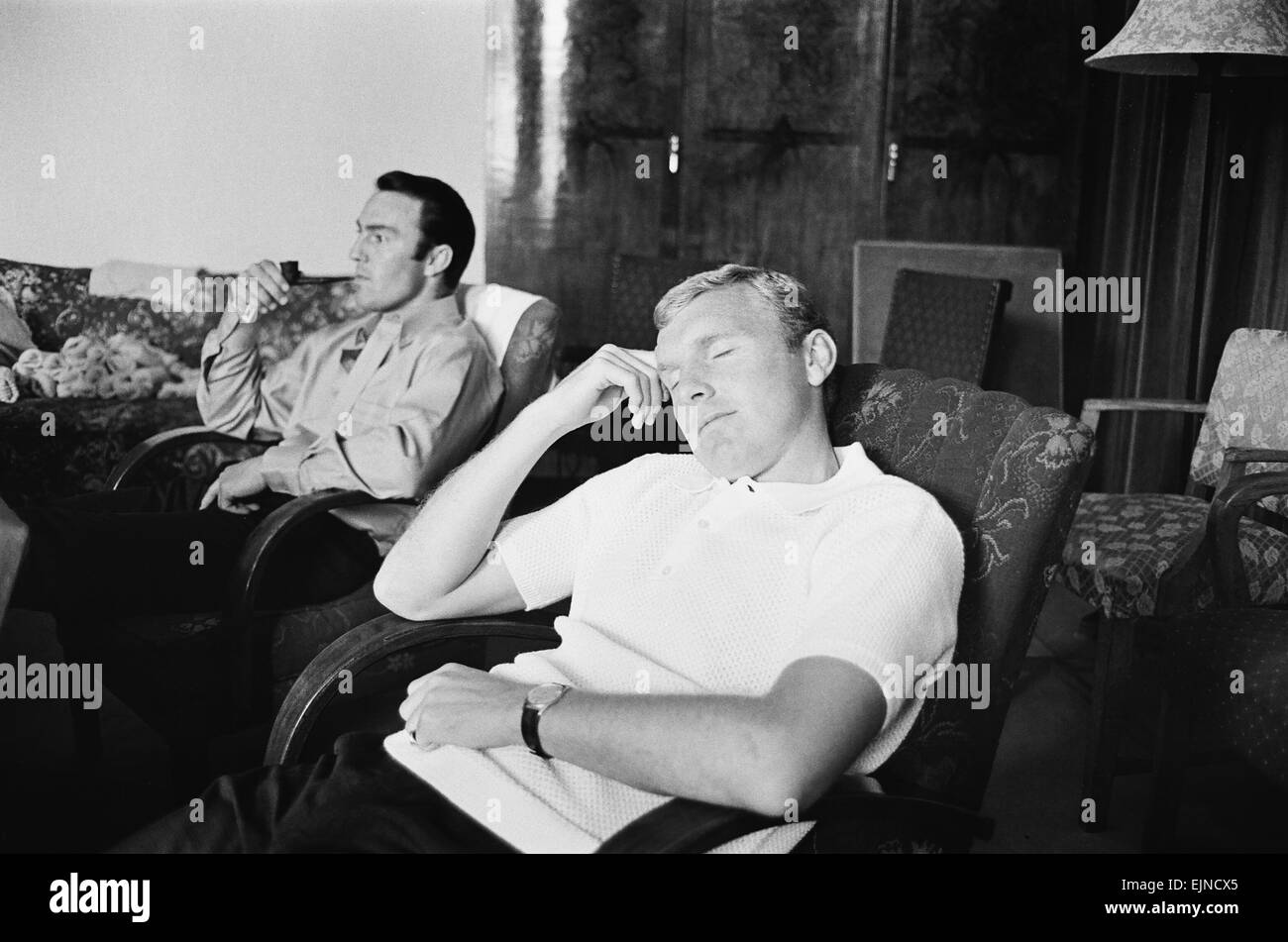 1966 World Cup The England squad at their base in Hendon where they ...