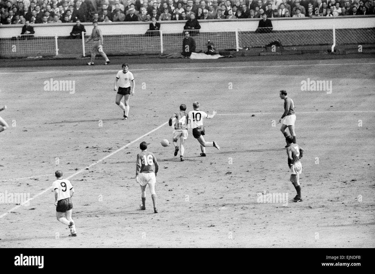 1966 World Cup Final at Wembley Stadium. England 4 v West Germany 2 ...