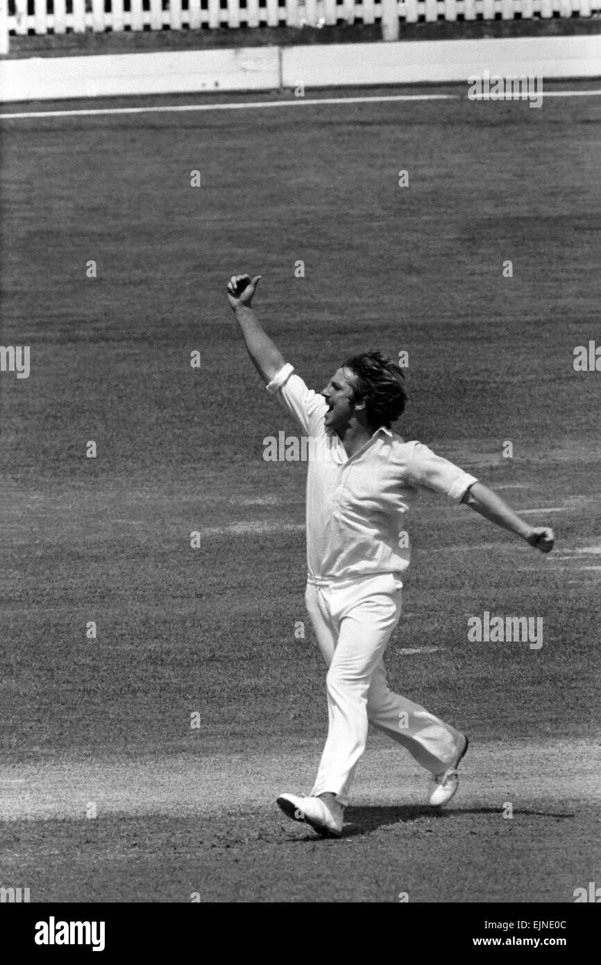 Ian Botham England's new star stole the show at Lords today when he ...