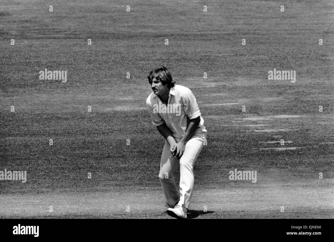 Ian Botham England's new star stole the show at Lords today when he ...