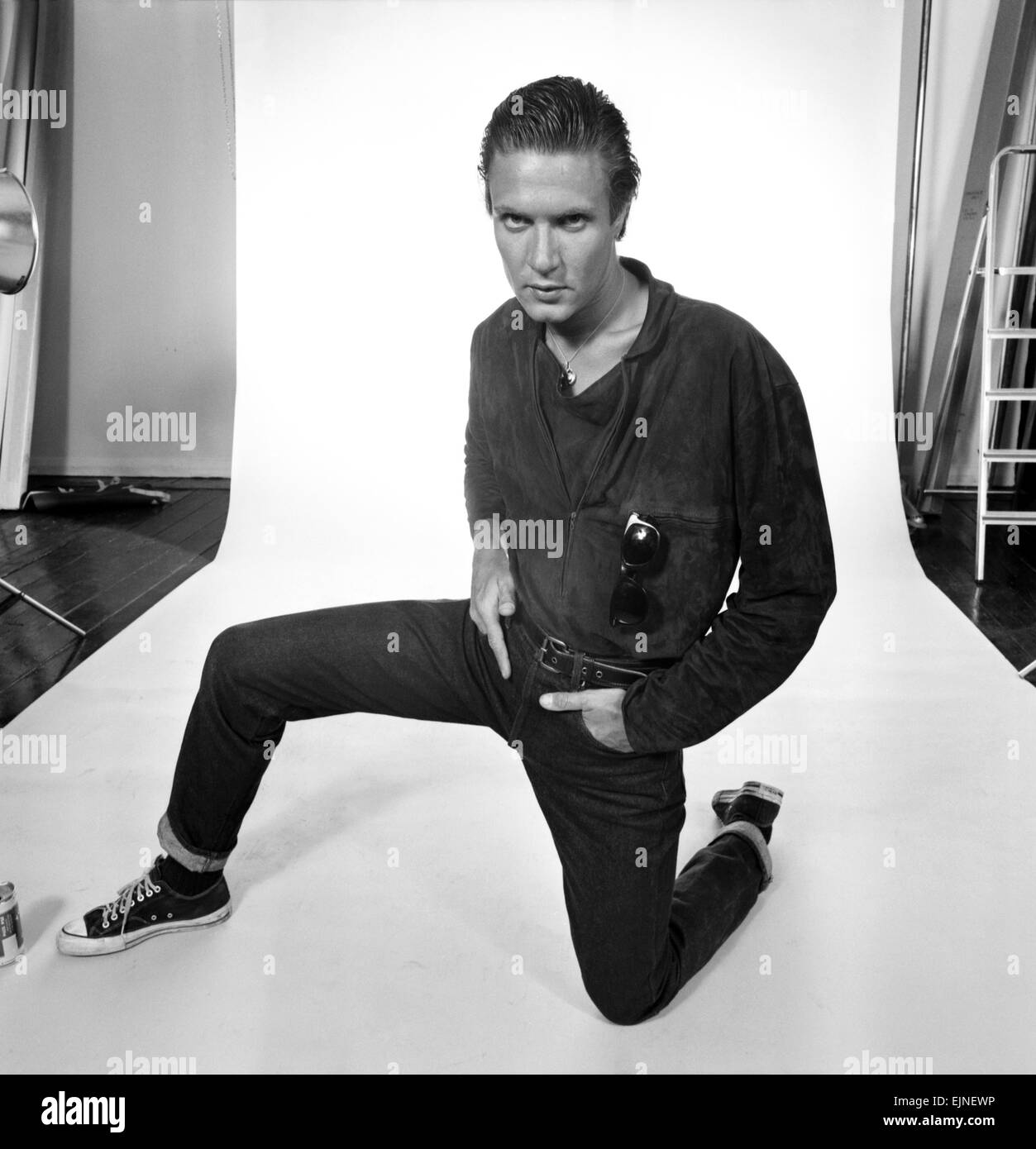 Duran Duran lead singer Simon Le Bon poses exclusively for the Mirror ...