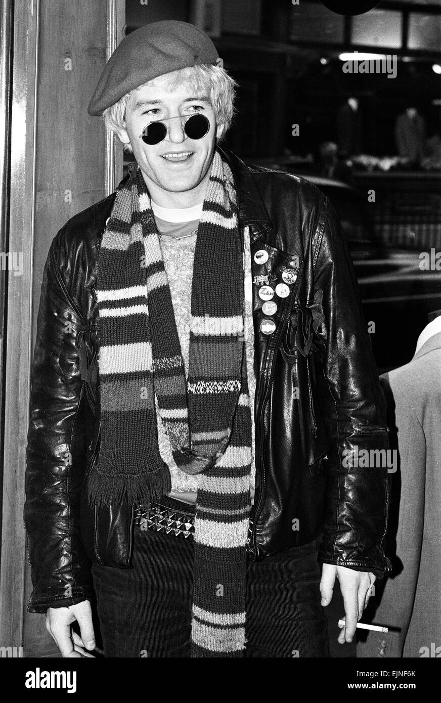 Captain sensible co-founder of The Damned. 23rd January 1983 *** Local ...