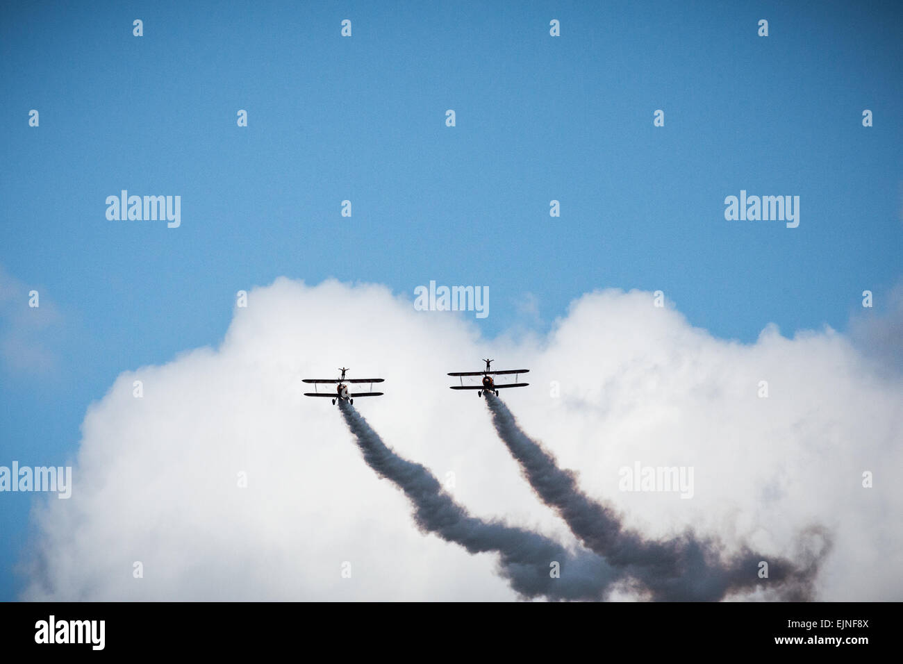 Biplane display hi-res stock photography and images - Alamy