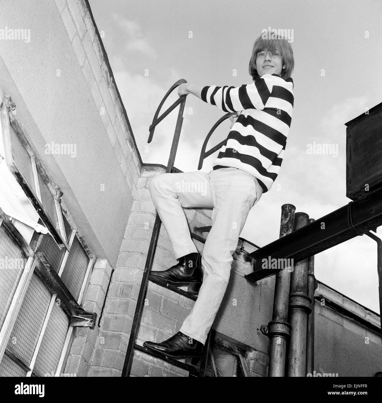 Brian Jones of The Rolling Stones poses for the camera after the single ...