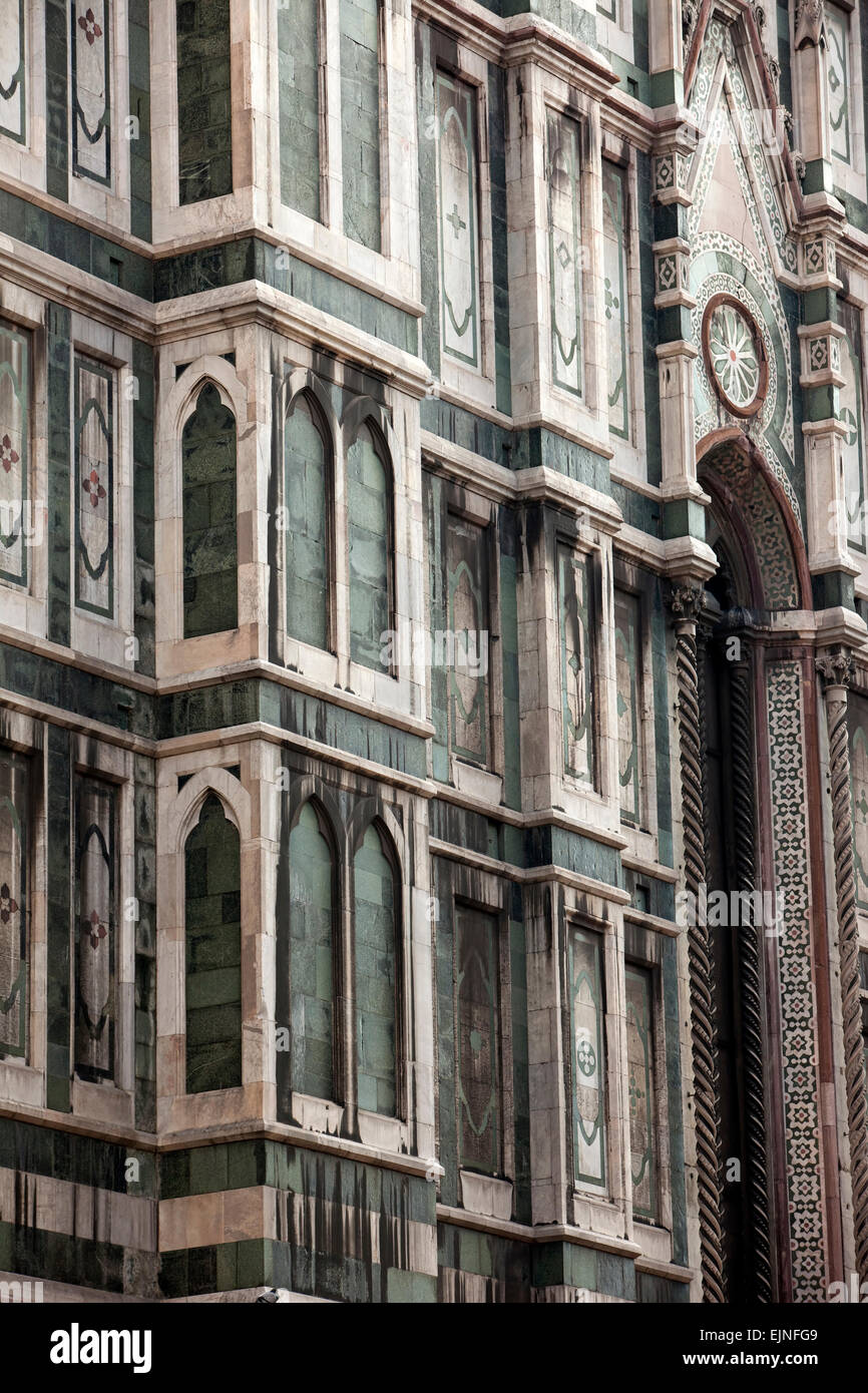 Florence, Italy decorative Cathedral wall Stock Photo - Alamy