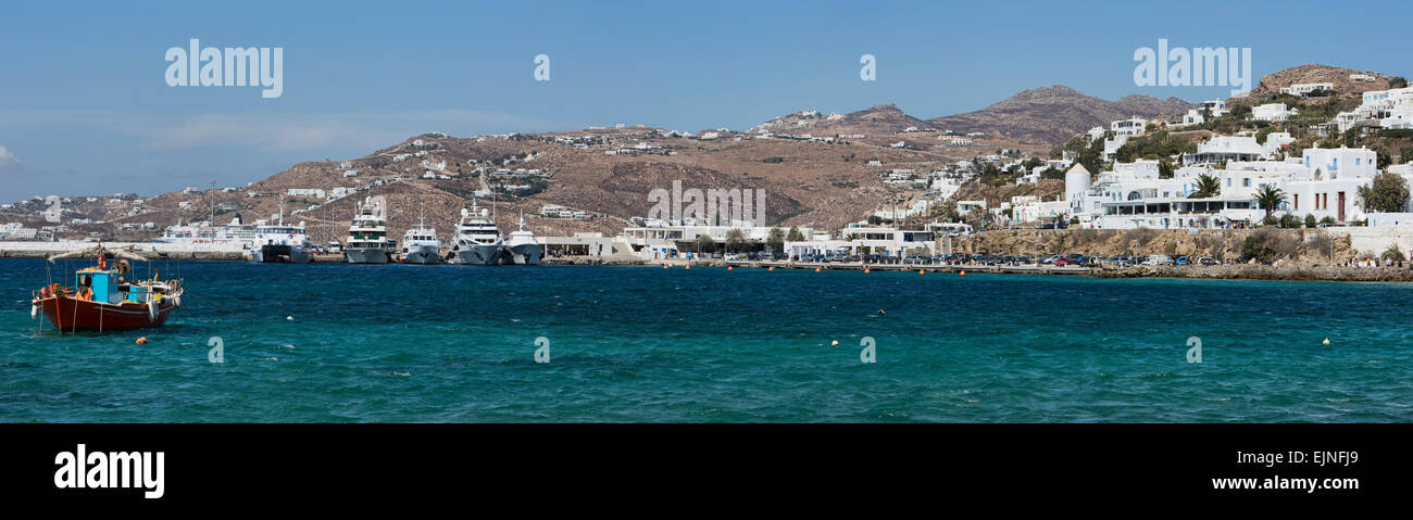 Mykonos path hi-res stock photography and images - Alamy
