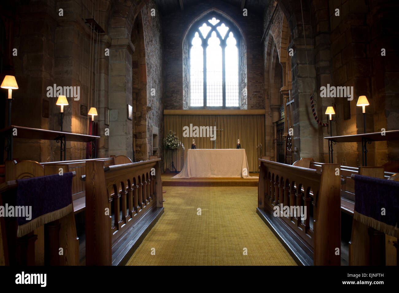 Church leicester interior hi-res stock photography and images - Alamy