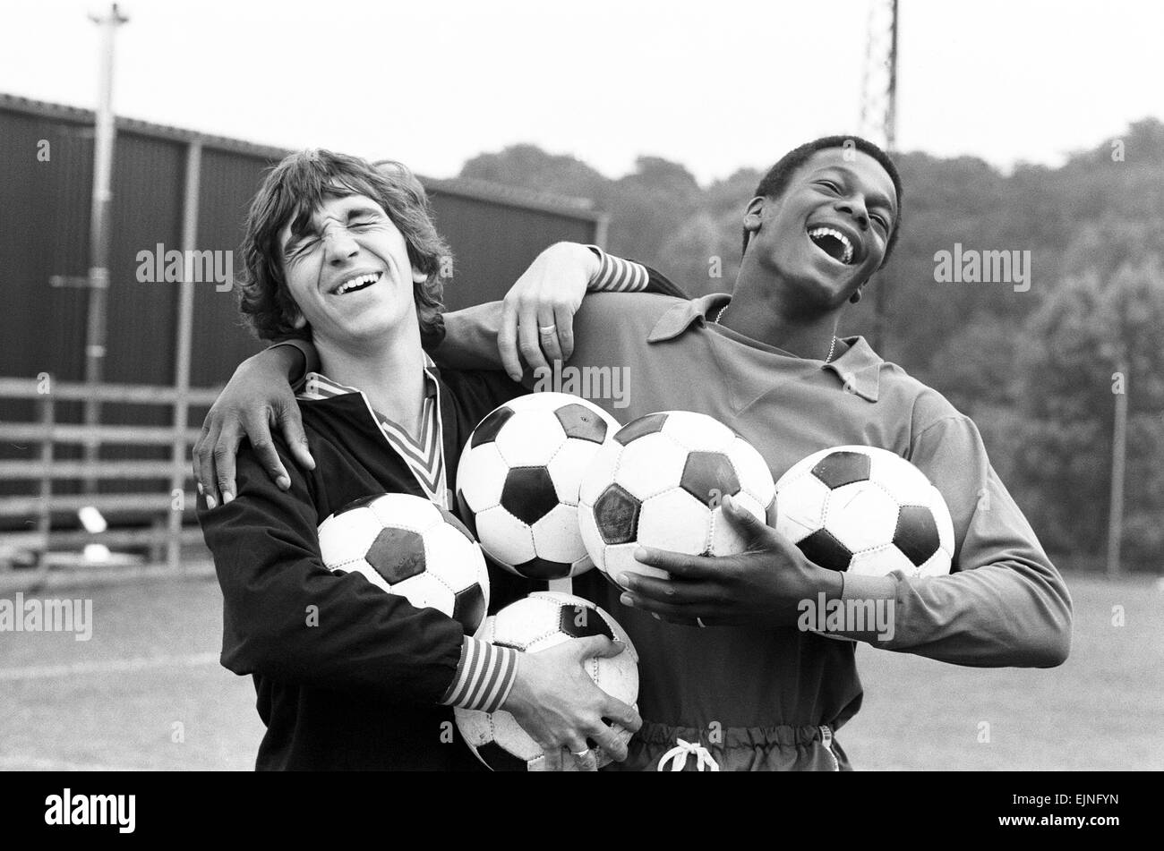 Kevin Reeves and Justin Fashanu, Norwich City Football Players, 24th ...