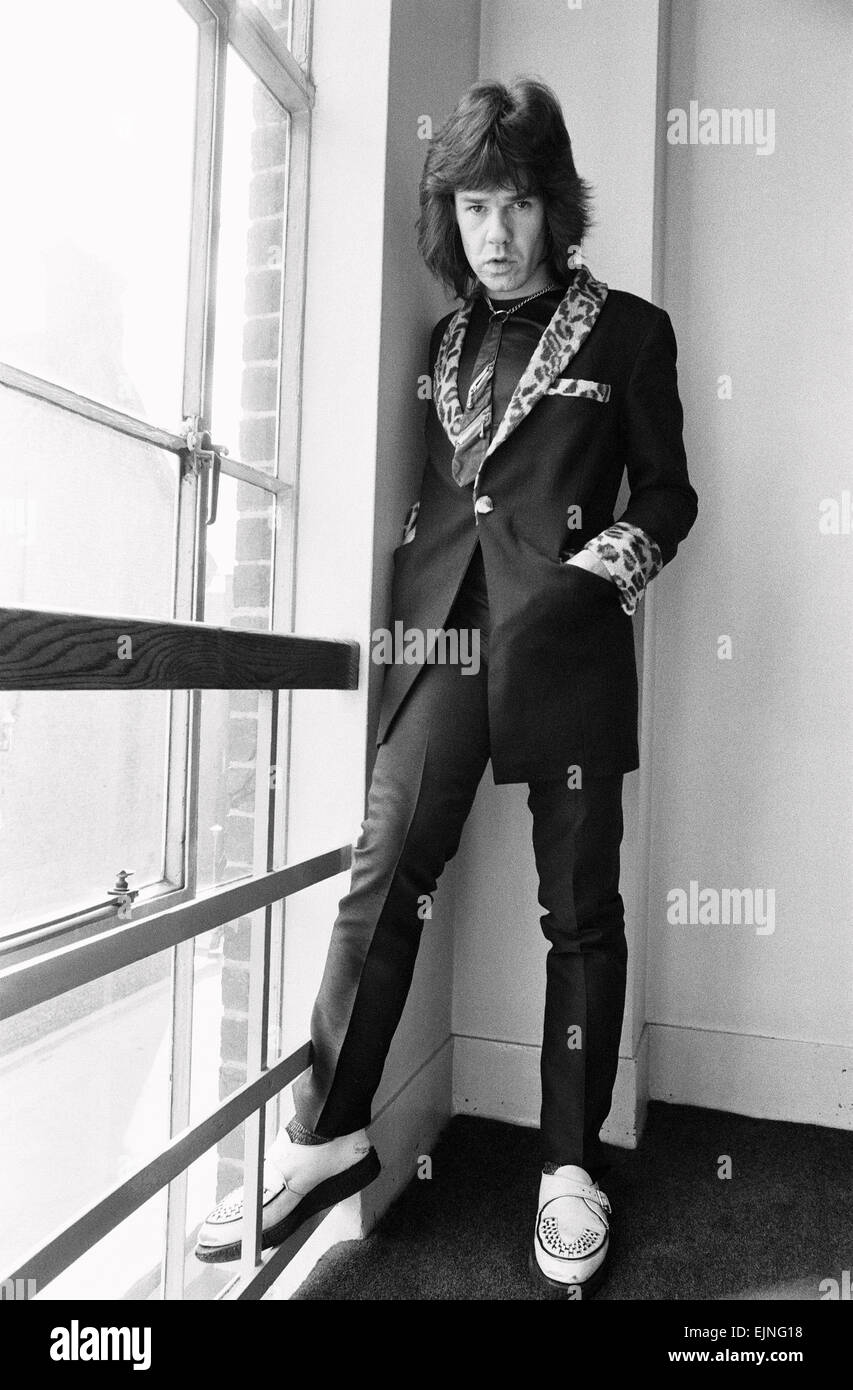 British blues guitarist and singer Gary Moore of Thin Lizzy. 27th March ...