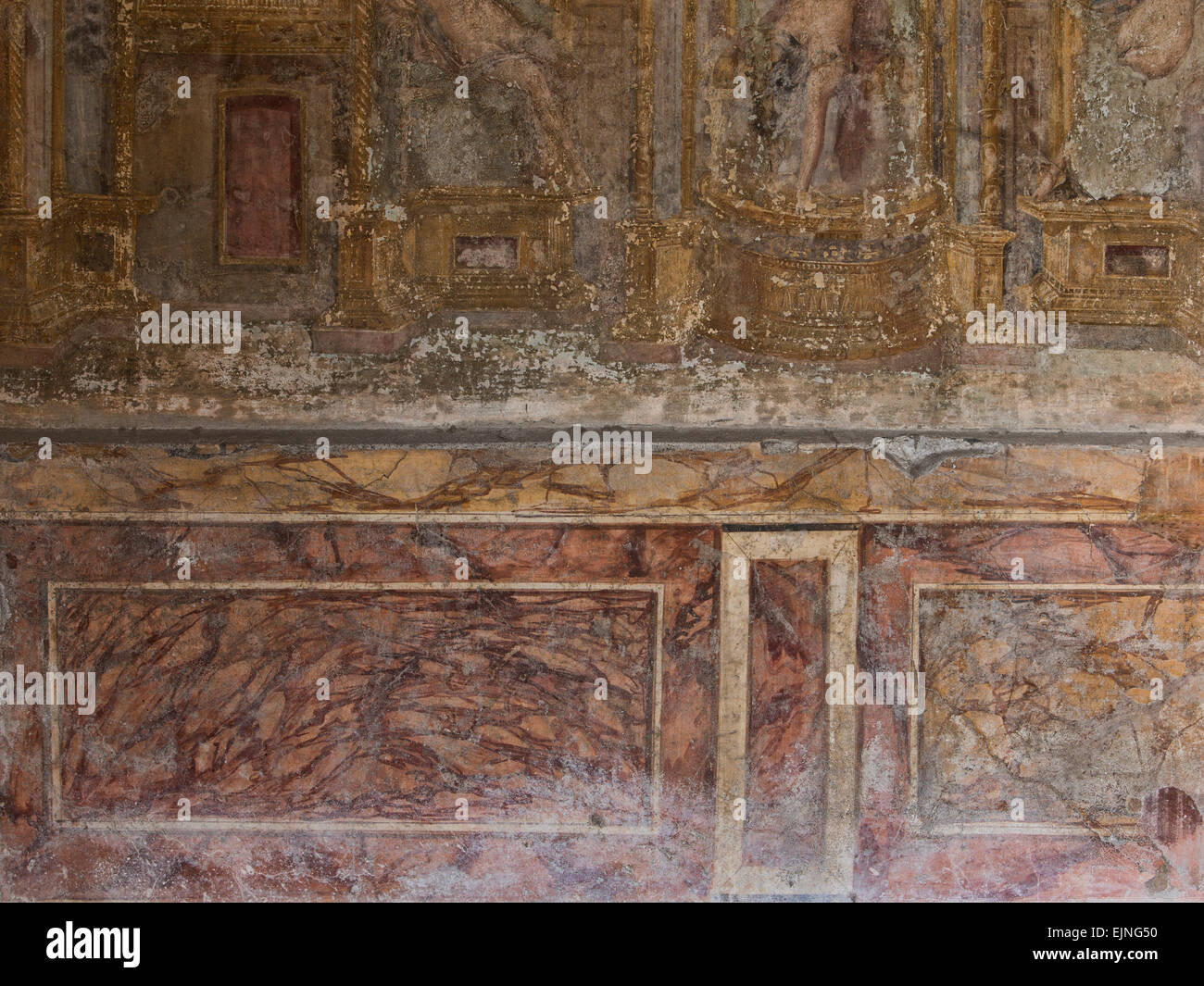 Fresco of vesuvius hi-res stock photography and images - Alamy