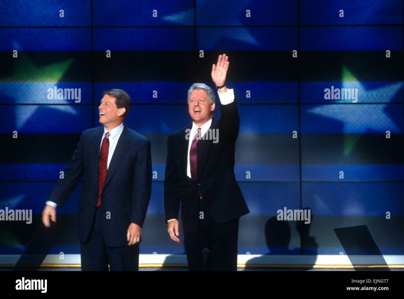 Bill clinton al gore 1996 hi-res stock photography and images - Alamy