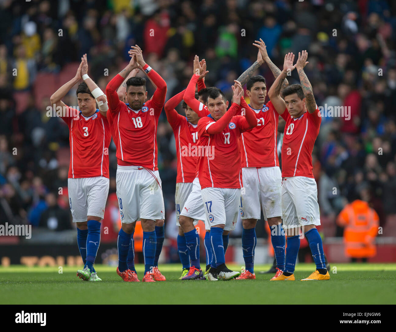 London, UK. 29th Mar, 2015. International Football Friendly. Brazil ...