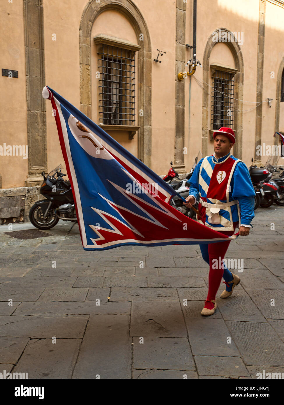 Palio siena flag hi-res stock photography and images - Alamy