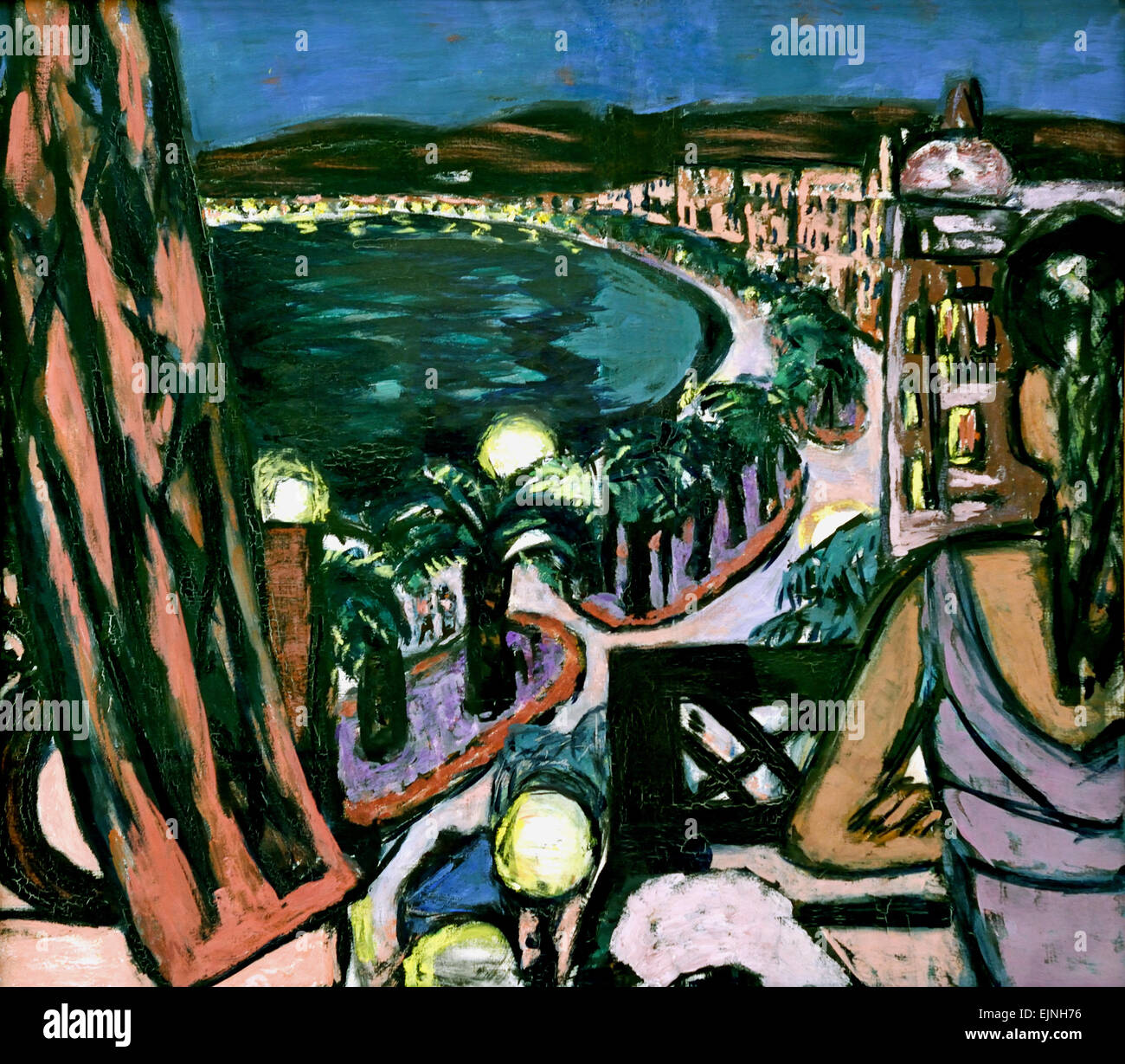 Promenade des Anglais in Nizza 1947 Promenade des Anglais in Nice , Max ...