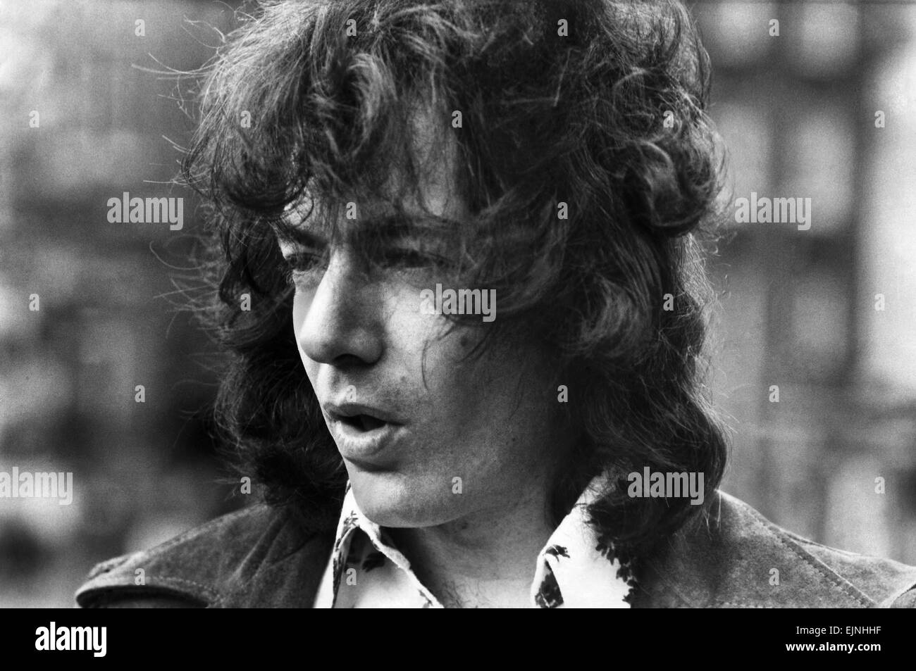 American singer songwriter Neil Diamond. 25th May 1972 Stock Photo - Alamy