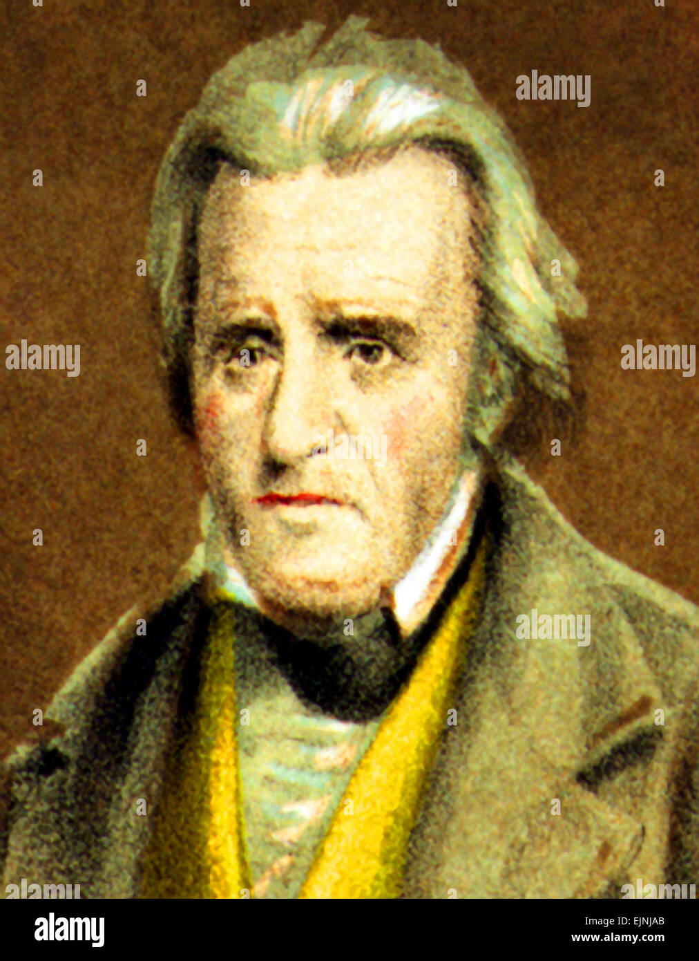 Vintage portrait of andrew jackson hi-res stock photography and images ...