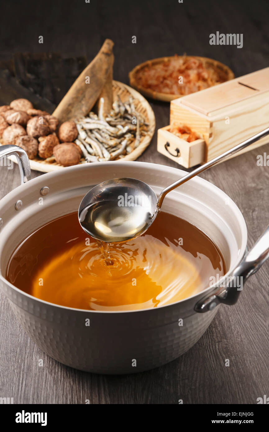 Japanese Style Soup Stock Photo - Alamy