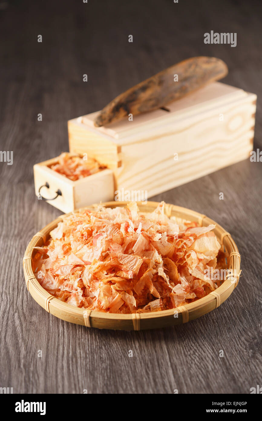 Japanese Style Katsuobushi Stock Photo - Alamy