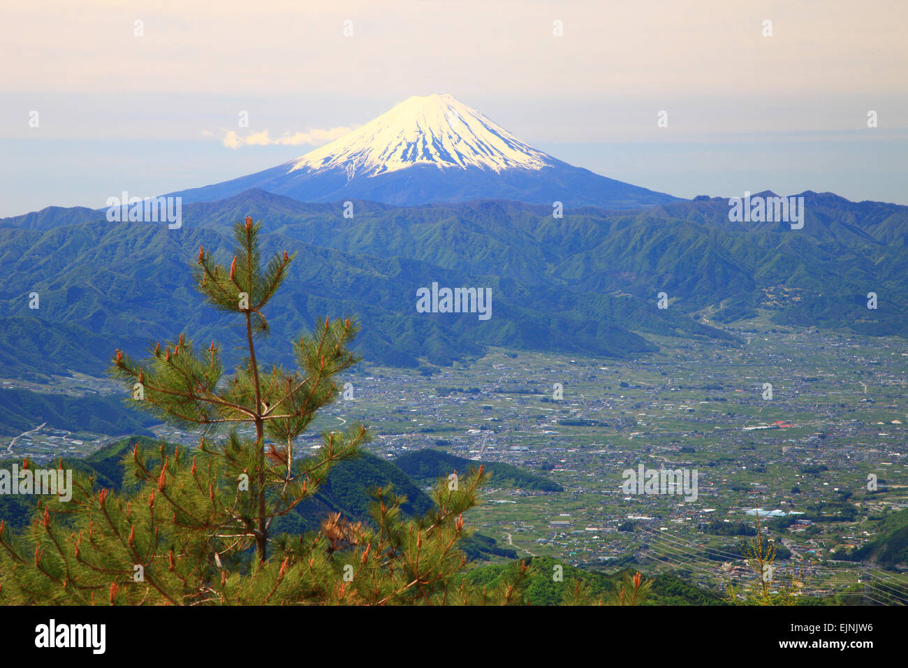 Yamanashi Prefecture Japan Stock Photo - Alamy