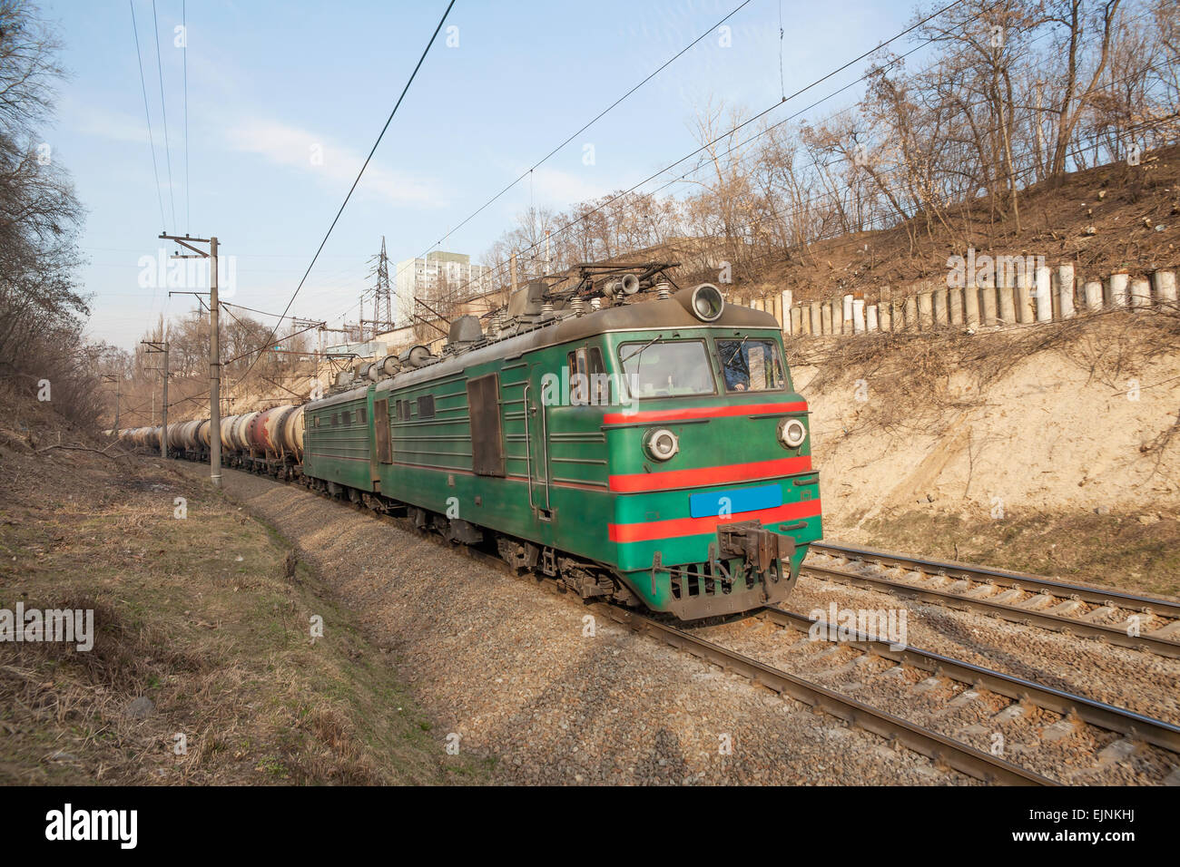Train with cargo hi-res stock photography and images - Alamy