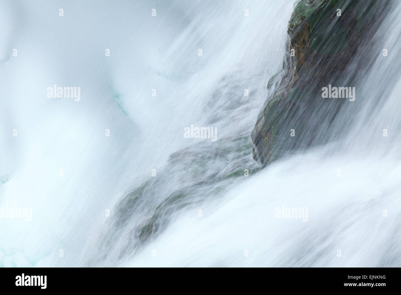 Ice and water stream Stock Photo - Alamy