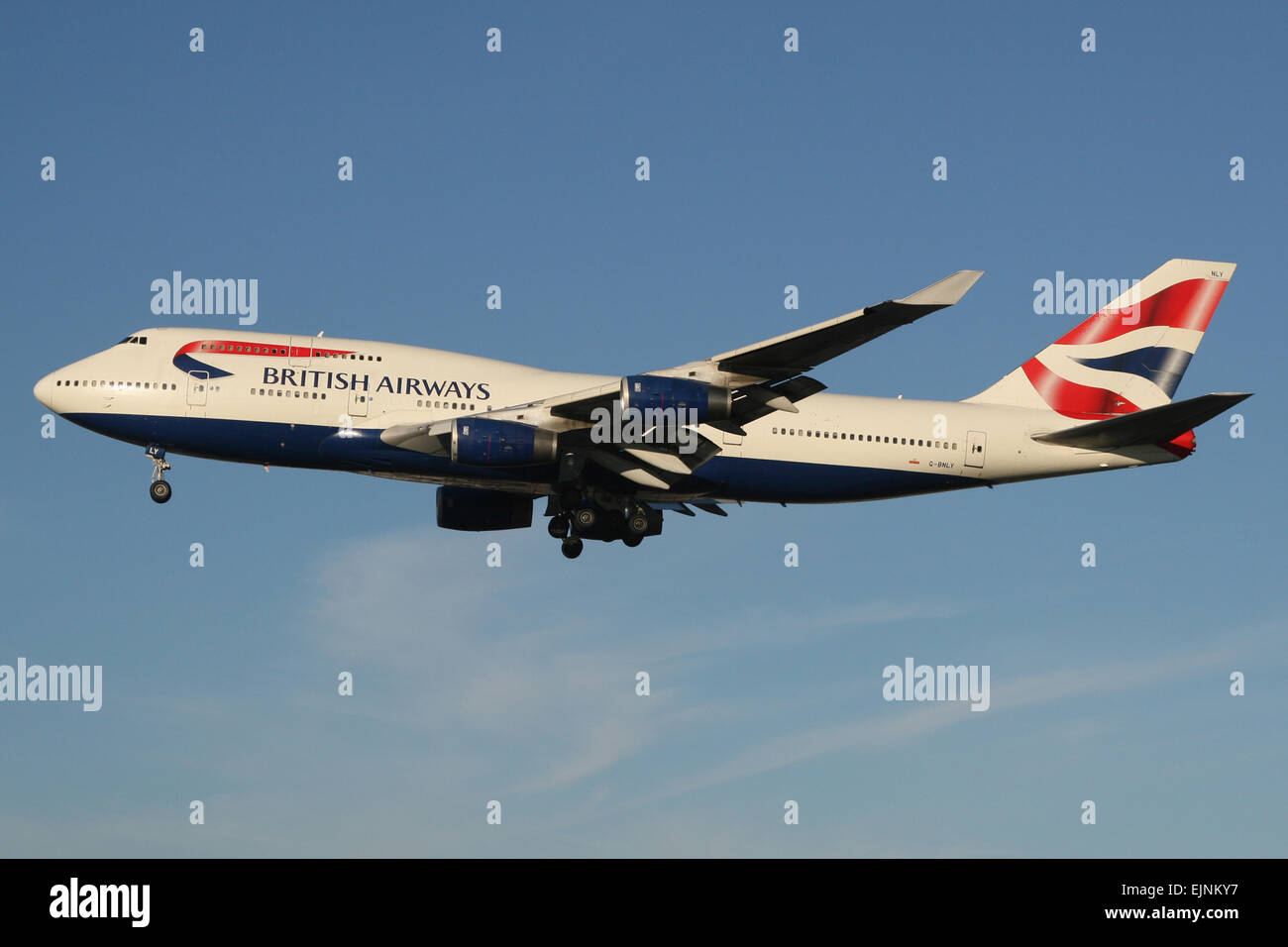 BA BRITISH AIRWAYS 747 Stock Photo - Alamy