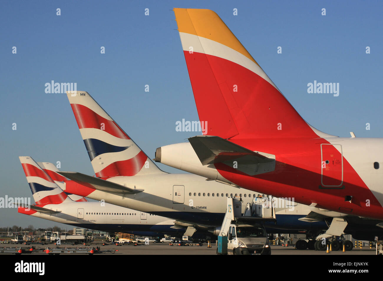 iberia british airways IAG international airlines group Stock Photo - Alamy