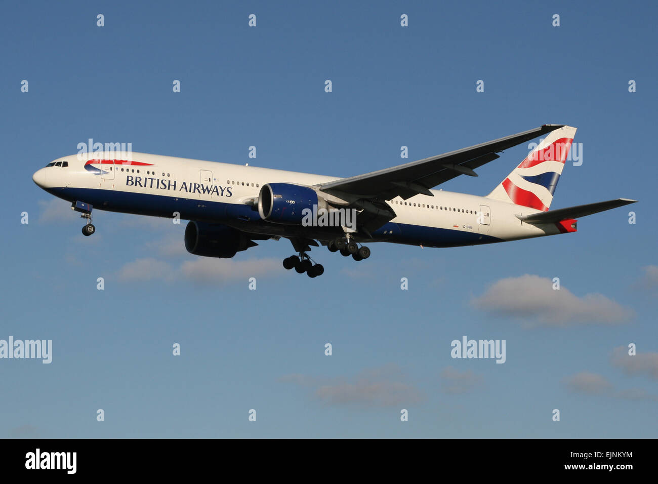 BA 777 BRITISH Stock Photo - Alamy