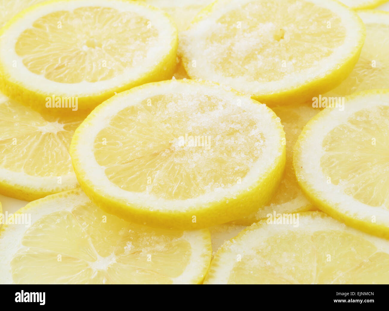 Close up lemon sliced hi-res stock photography and images - Alamy