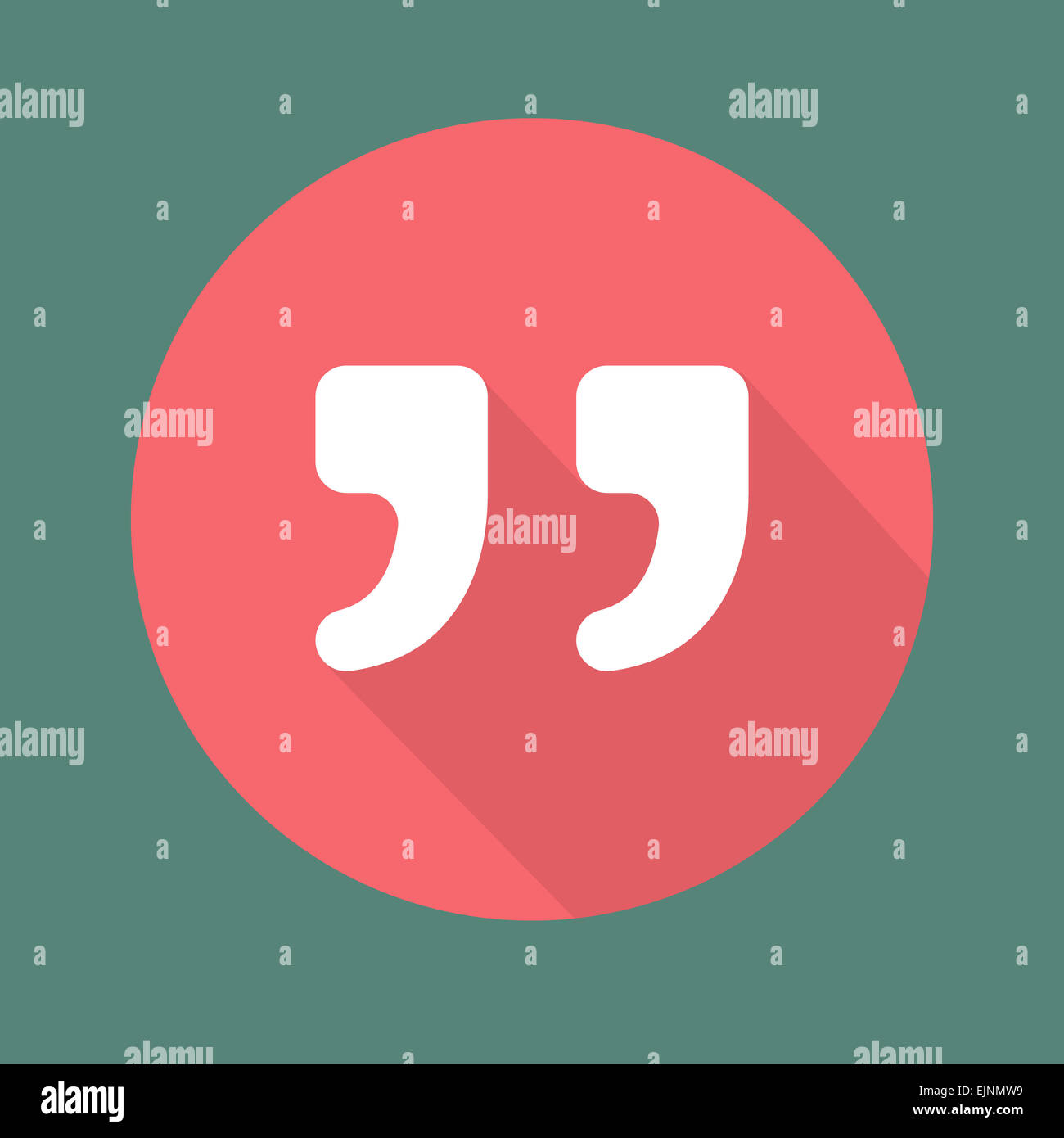 Quotation icon hi-res stock photography and images - Alamy