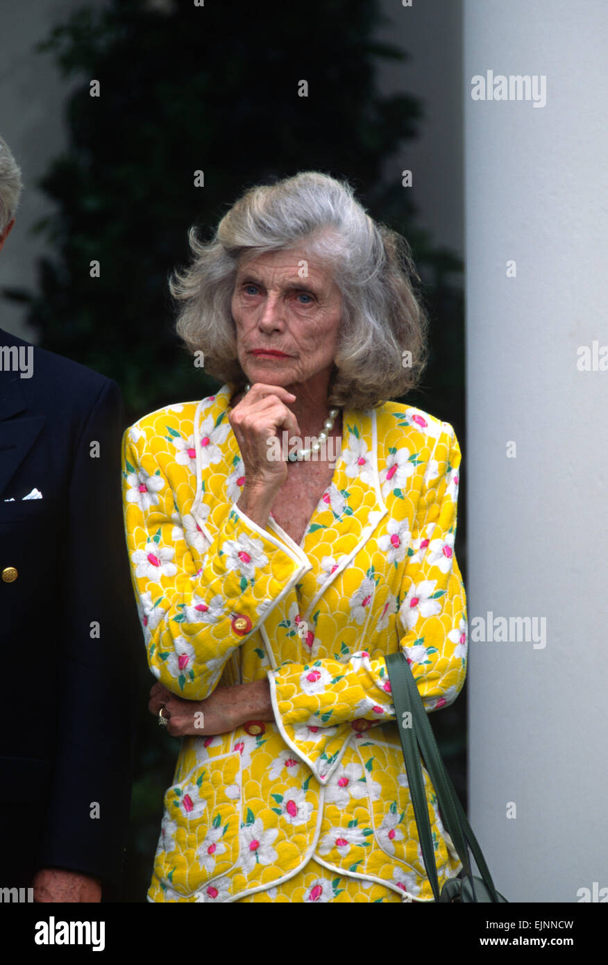 Eunice Kennedy Shriver celebrates the 35th anniversary of the Peace ...