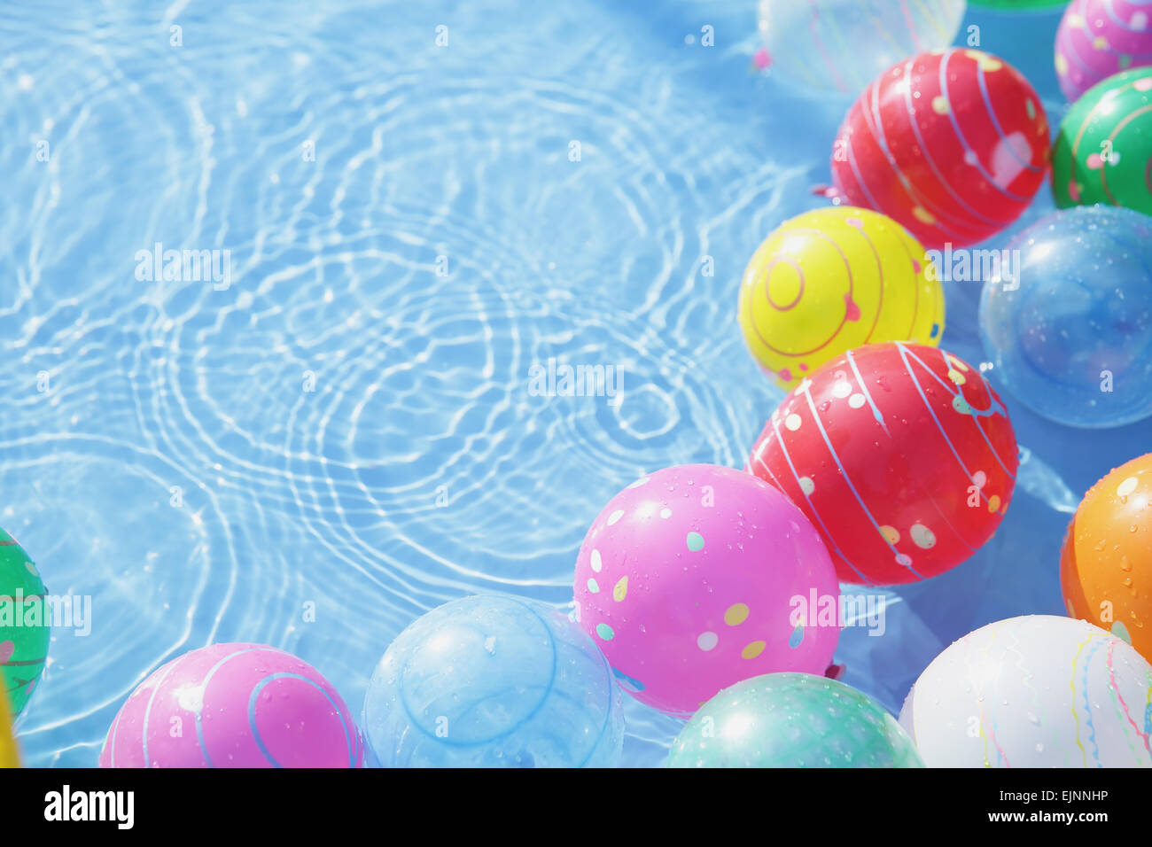 Water Yo-Yo balloons Stock Photo - Alamy