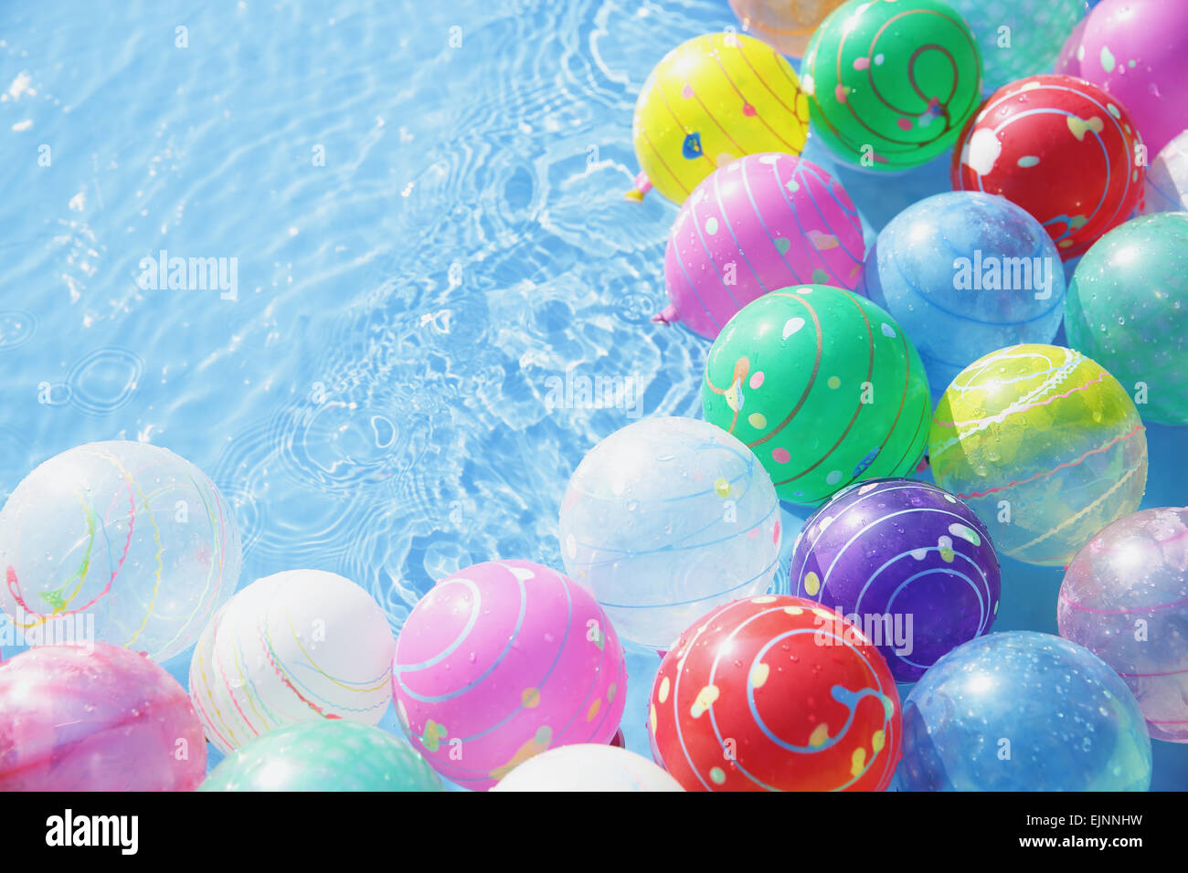 Water Yo-Yo balloons Stock Photo - Alamy