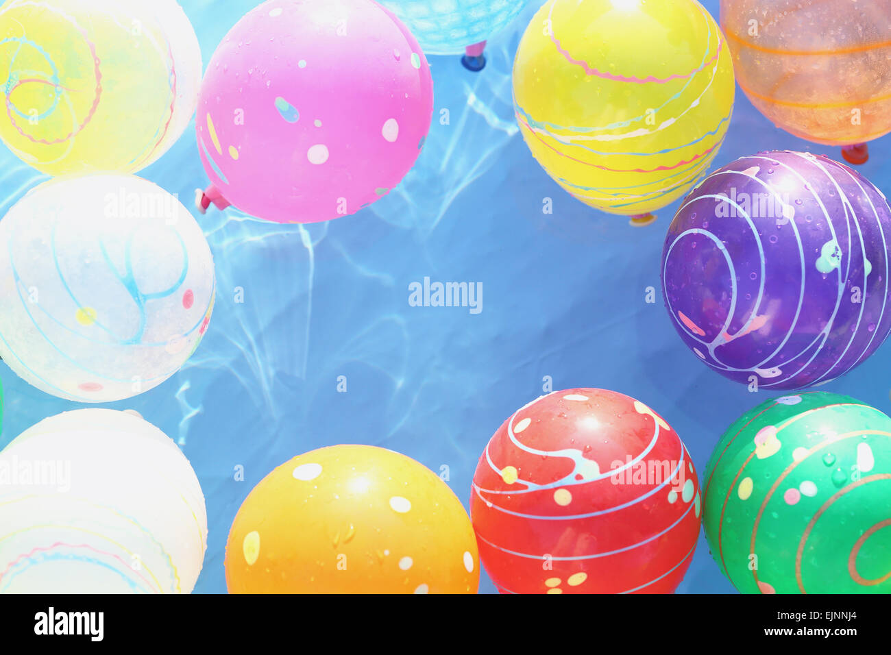 Water Yo-Yo balloons Stock Photo - Alamy