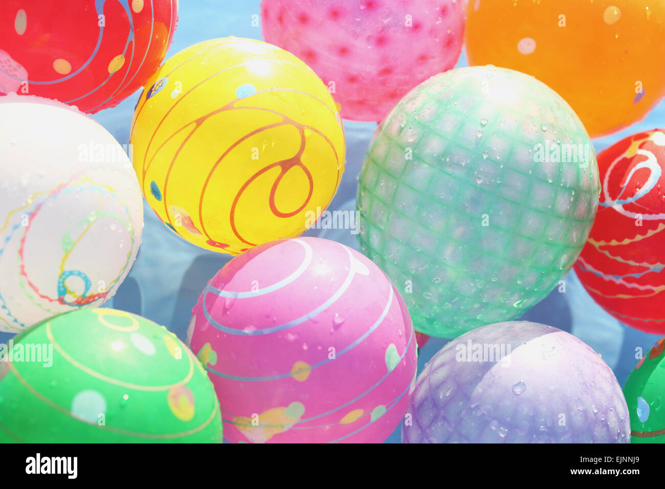 Water Yo-Yo balloons Stock Photo - Alamy
