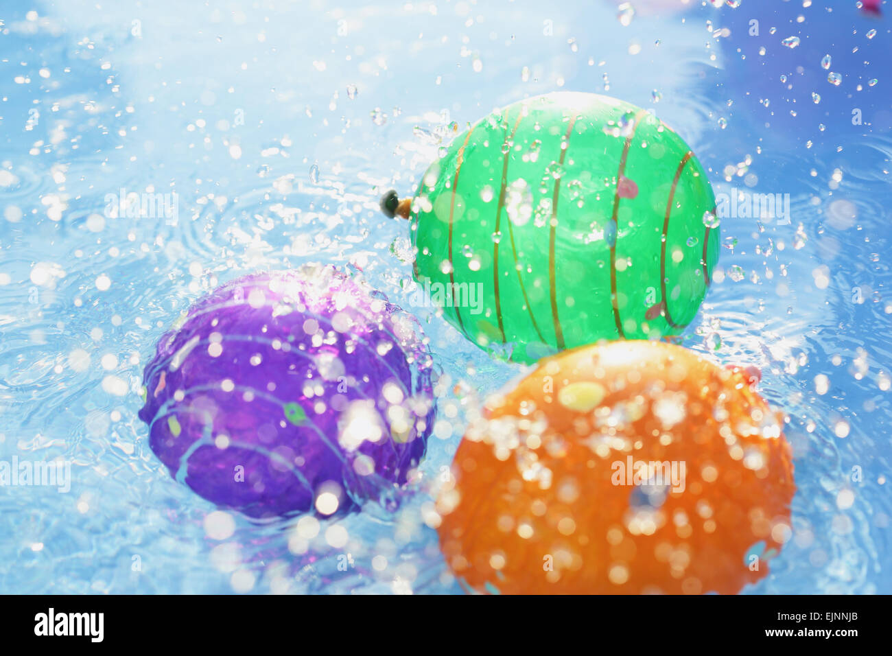Water Yo-Yo balloons Stock Photo - Alamy