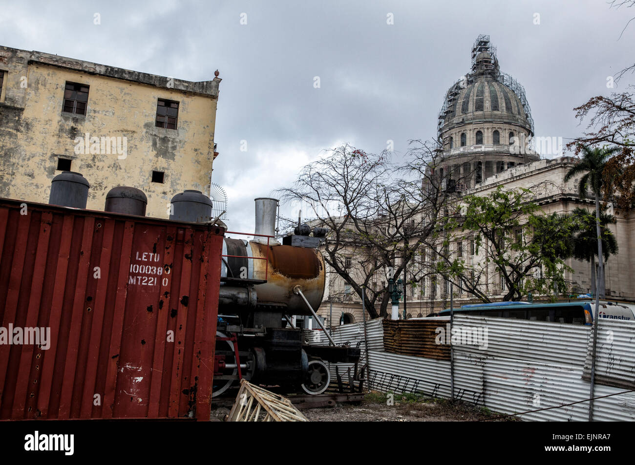 Steam engine scrap yard hi-res stock photography and images - Alamy