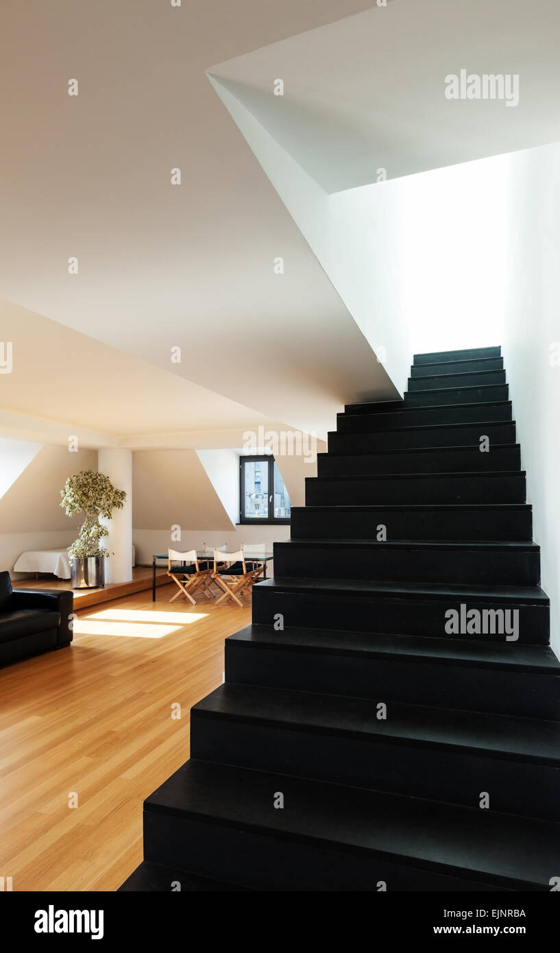 Open stairs design hi-res stock photography and images - Alamy