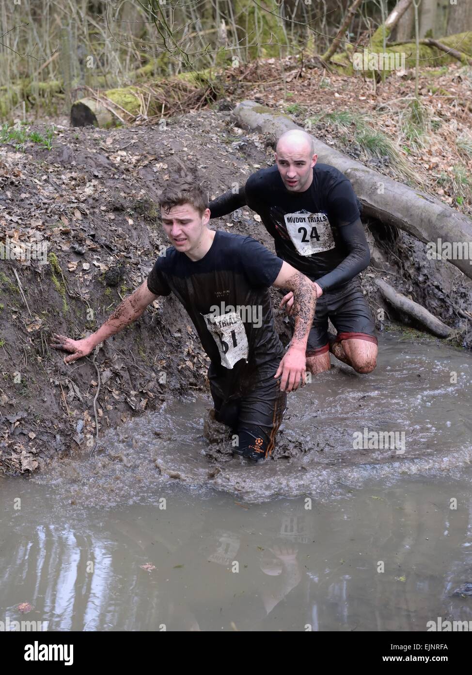 Muddy ditch hi-res stock photography and images - Alamy