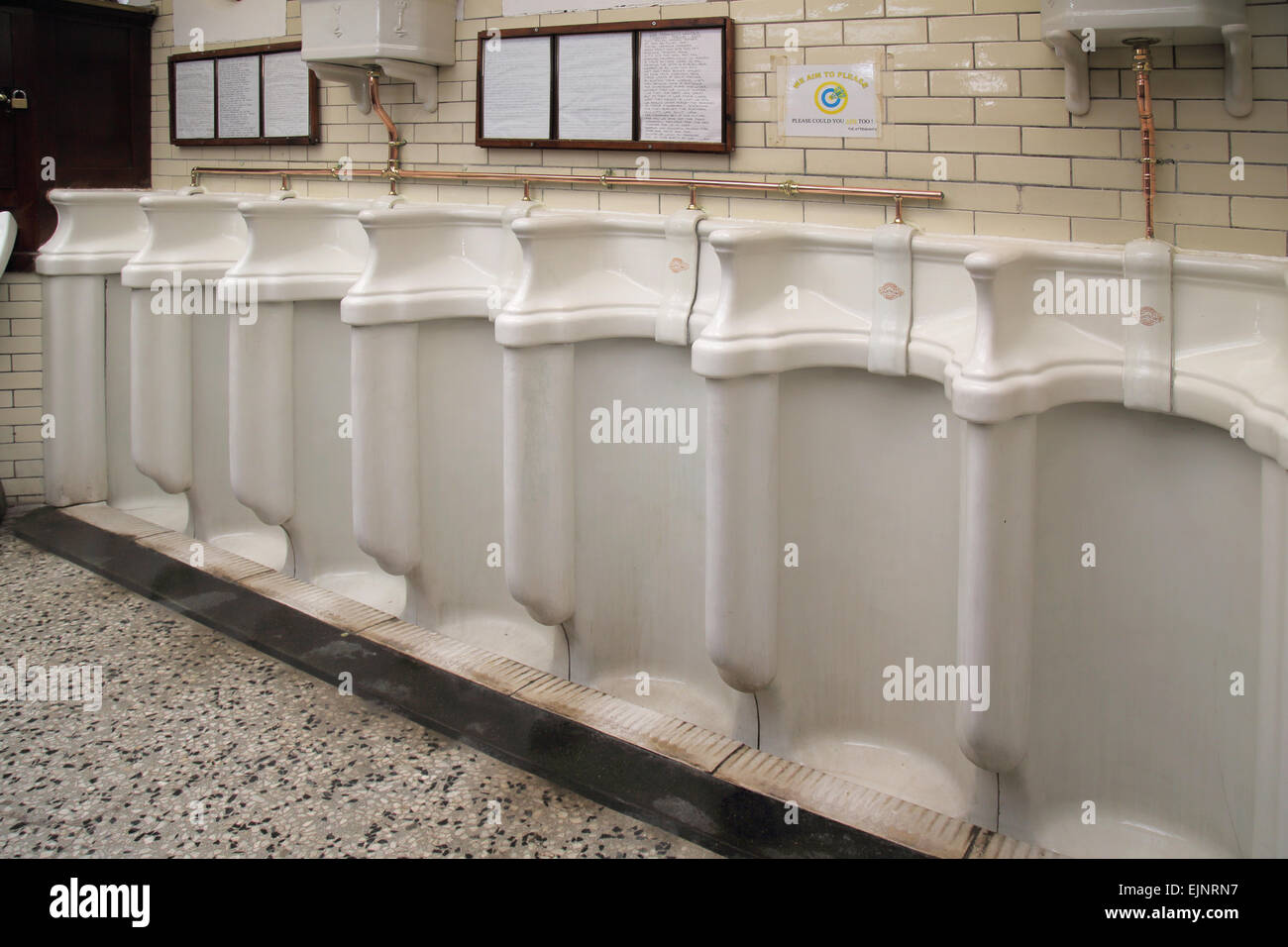 Public toilet urinals uk hi-res stock photography and images - Alamy